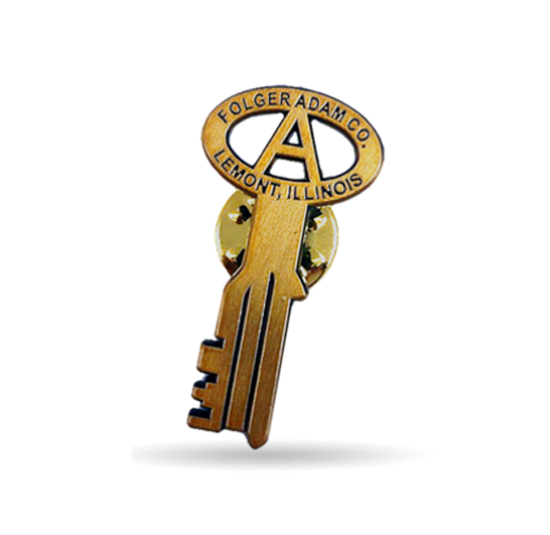 FOLGER ADAM CO. LAPEL PIN – cobanycstore